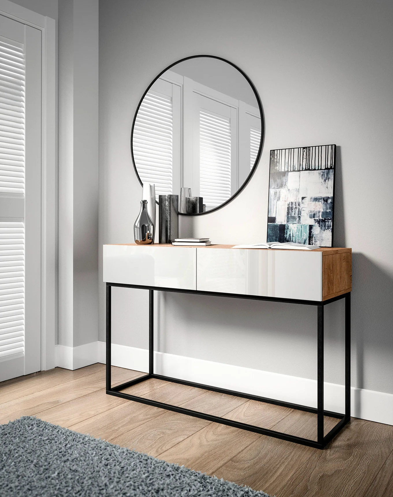 Lentyna ELT 3. Plotis: 120 cm. Aukštis 80 cm. Gylis 40 cm. | Baldaila